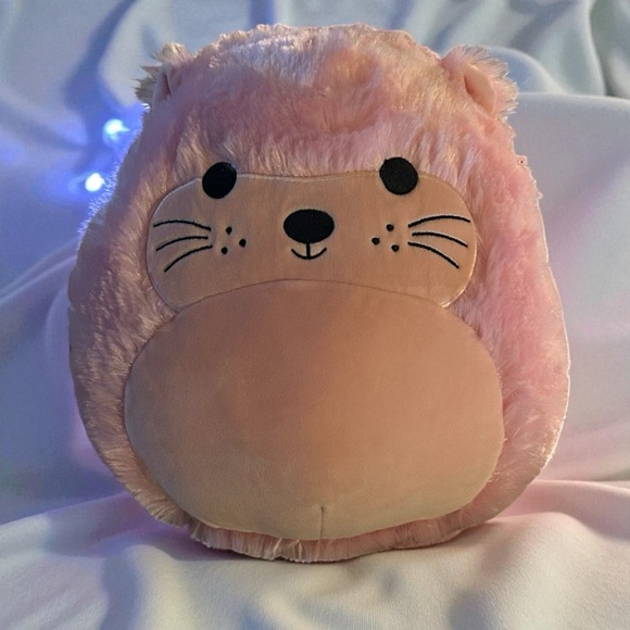 Kellytoy | Toys | Nwt Squishmallow Anu 2 Pink Otter Fuzzamallows ...